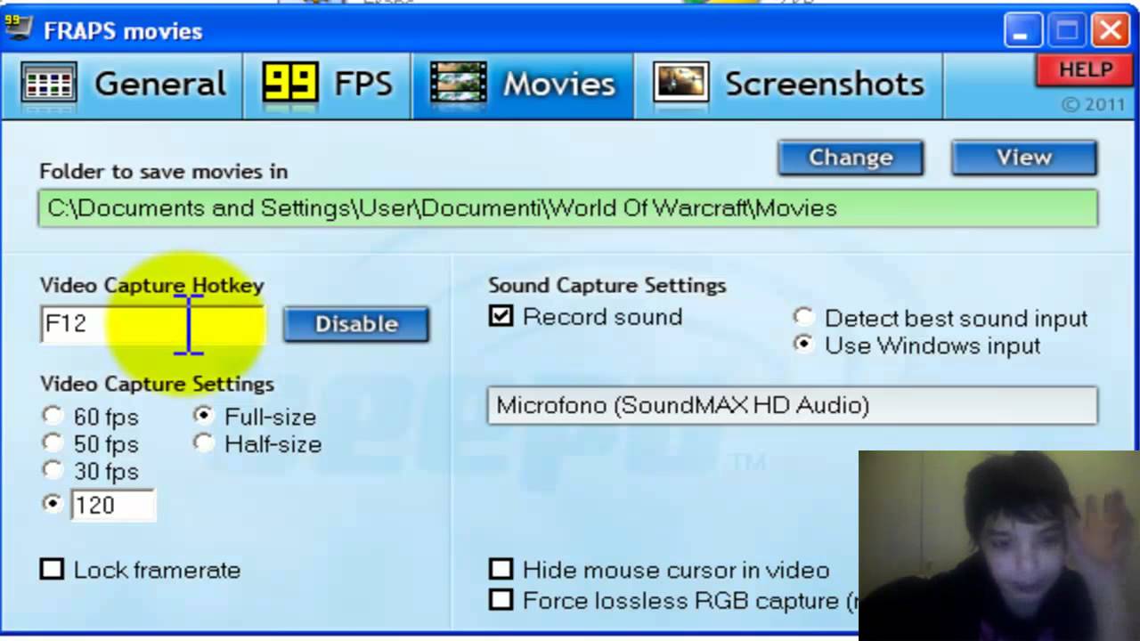 Tutorial utilizzare fraps - YouTube