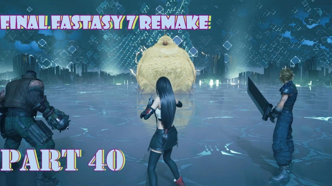 final fantasy 7 remake part 40 - Fat Chocobo Boss Fight ps5 walkthrough ...