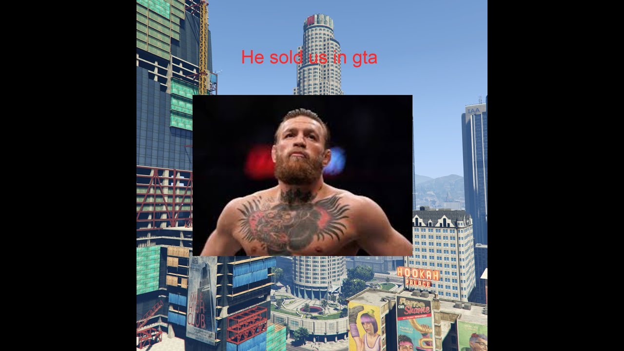we met Connor Mcgregor in GTA Online - YouTube