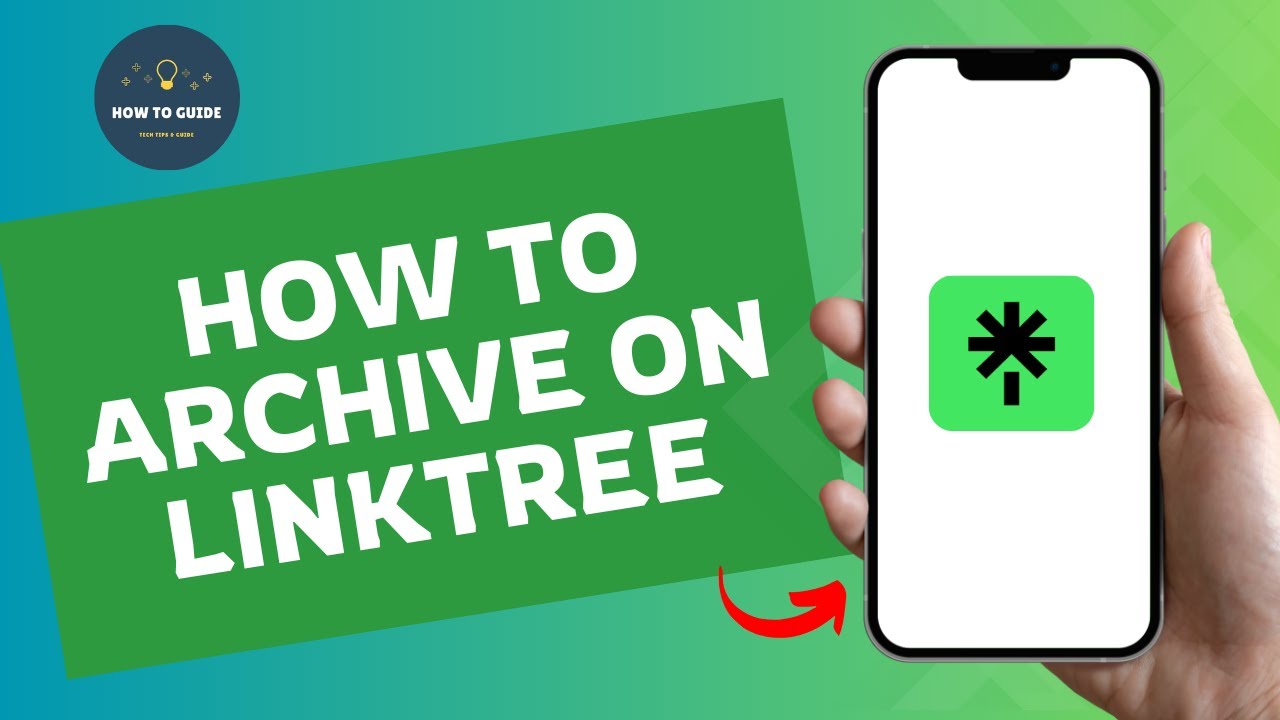 How to Archive on Linktree 2024 | Linktree Archive - YouTube