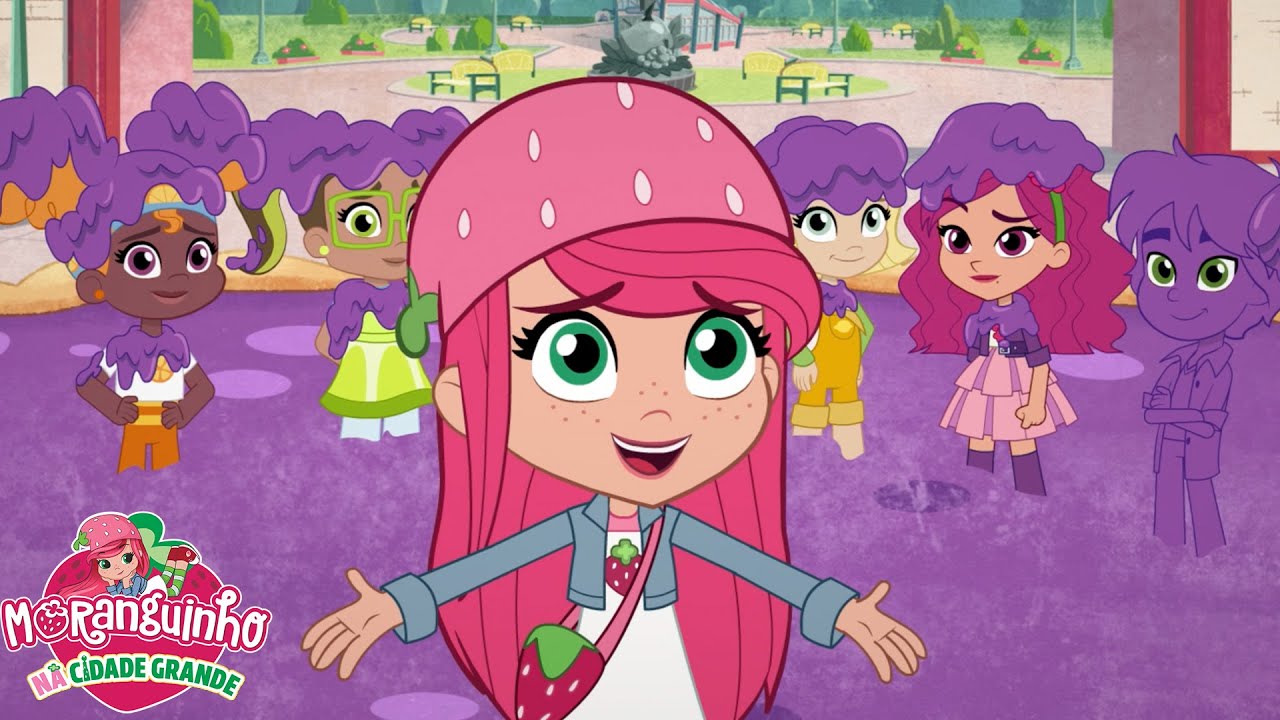 A Competição Roxa! | Moranguinho Na Cidade Grande!| Desenhos animados ...