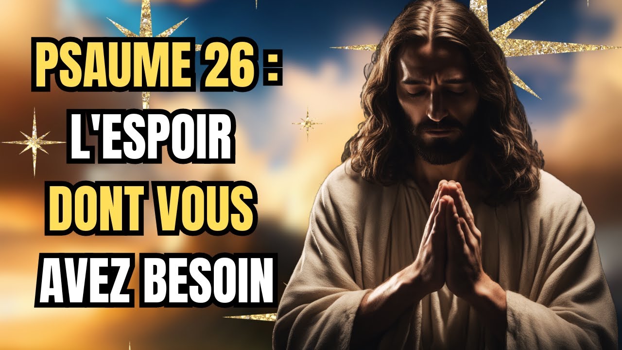 🌟PSAUME 26: L'ESPOIR DONT VOUS AVEZ BESOIN🌟 - YouTube