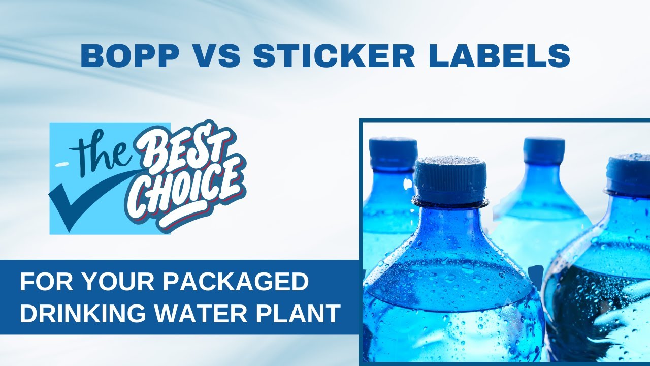 BOPP vs Sticker Labels: The Best Choice for Your Packaged Drinking ...