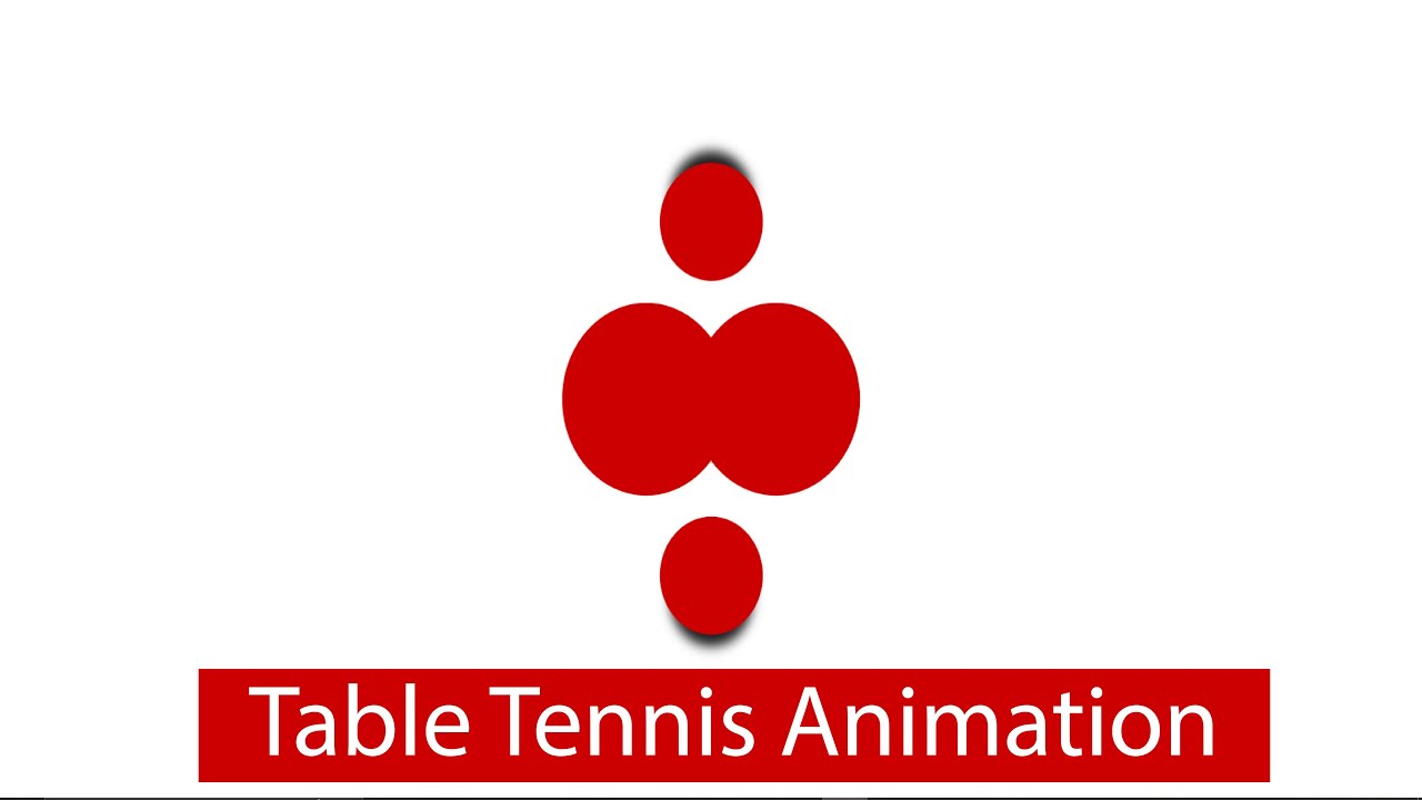 Table Tennis Animation | Html Css - YouTube