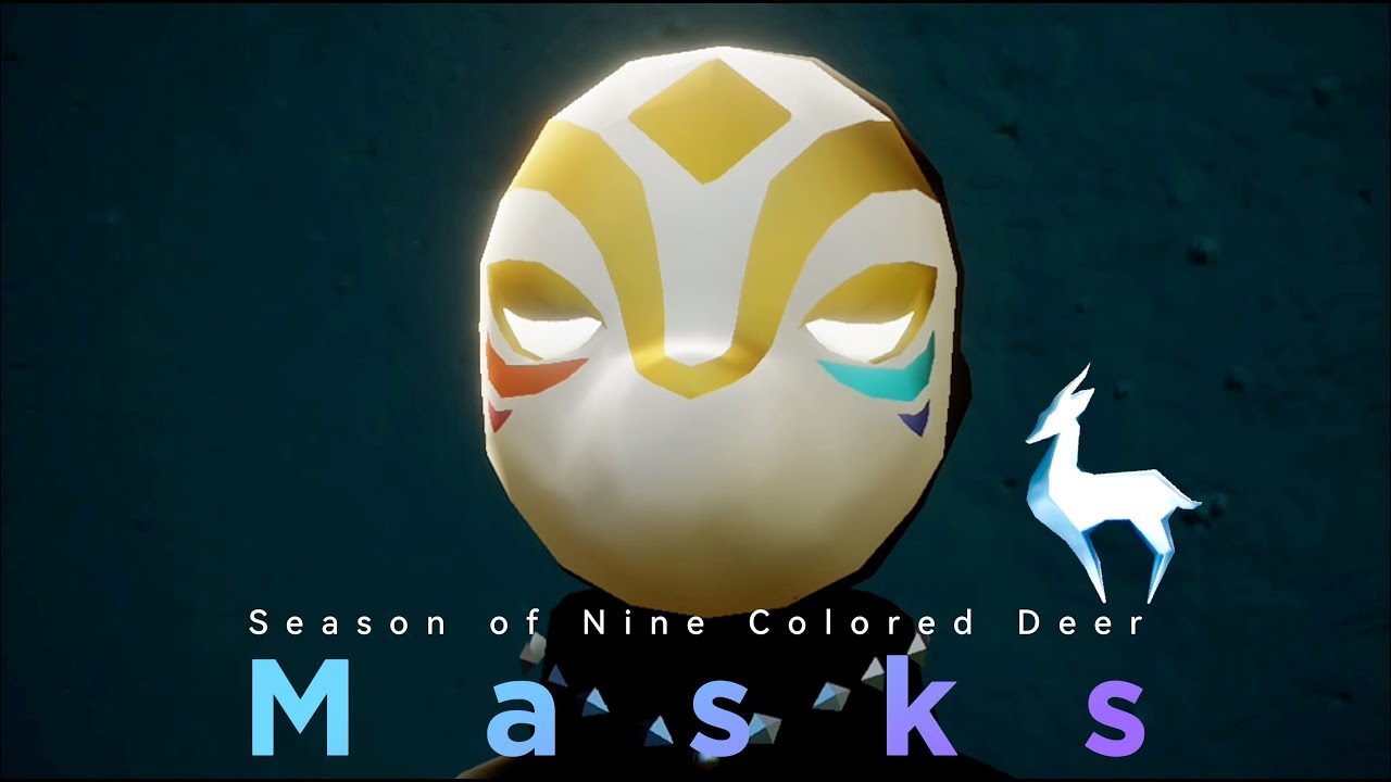 Sky:Children of The Light-Masks | Season of Nine Colored Deer [Beta 1st ...