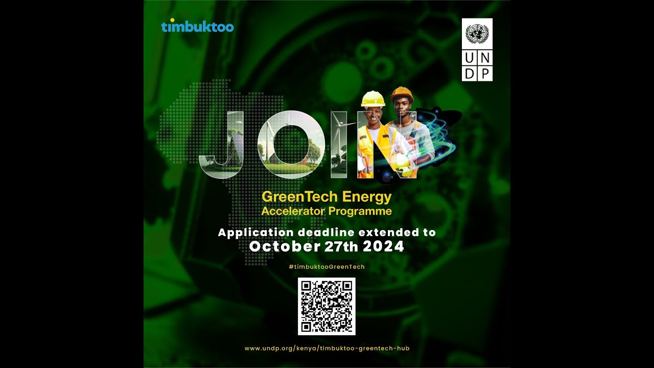 timbuktoo GreenTech Hub Info and Learning Session - YouTube