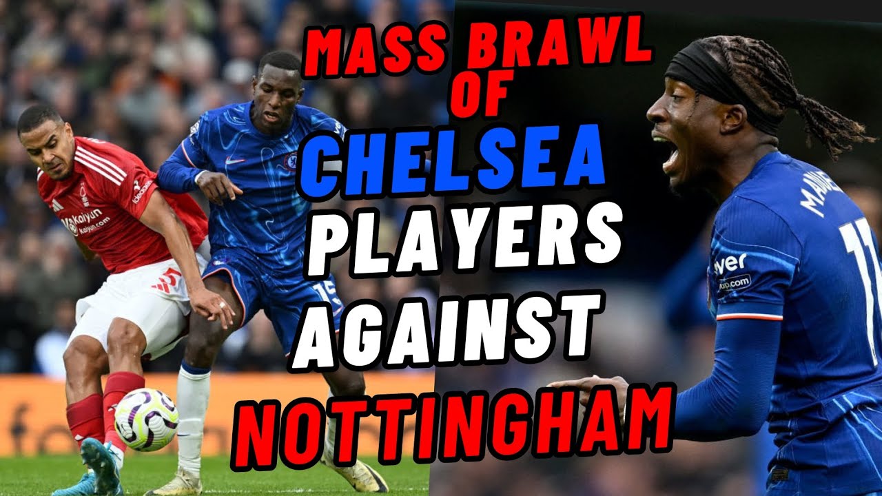 MASS FIGHT AMONG CHELSEA PLAYERS! WORST MATCH IN PREMIER LEAGUE HISTORY ...