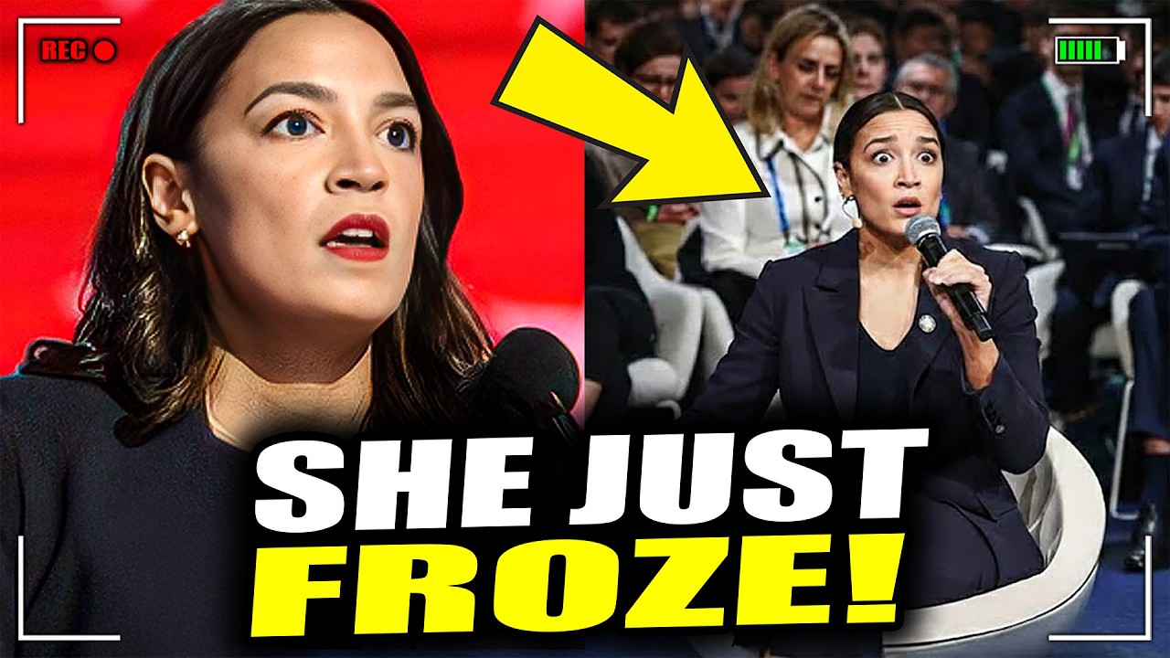 AOC MELTS DOWN ON STAGE When Asked One Simple Question - YouTube