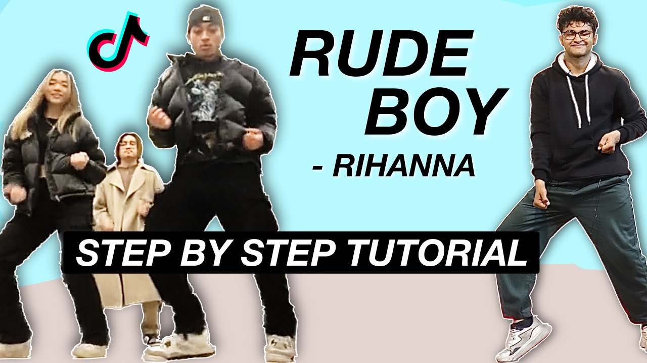 Rude Boy - Rihanna *EASY DANCE TUTORIAL* (Beginner Friendly) - YouTube