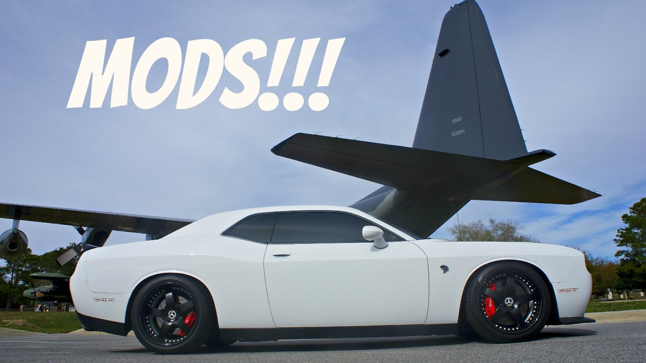 Hellcat Challenger: Mods so far! - YouTube
