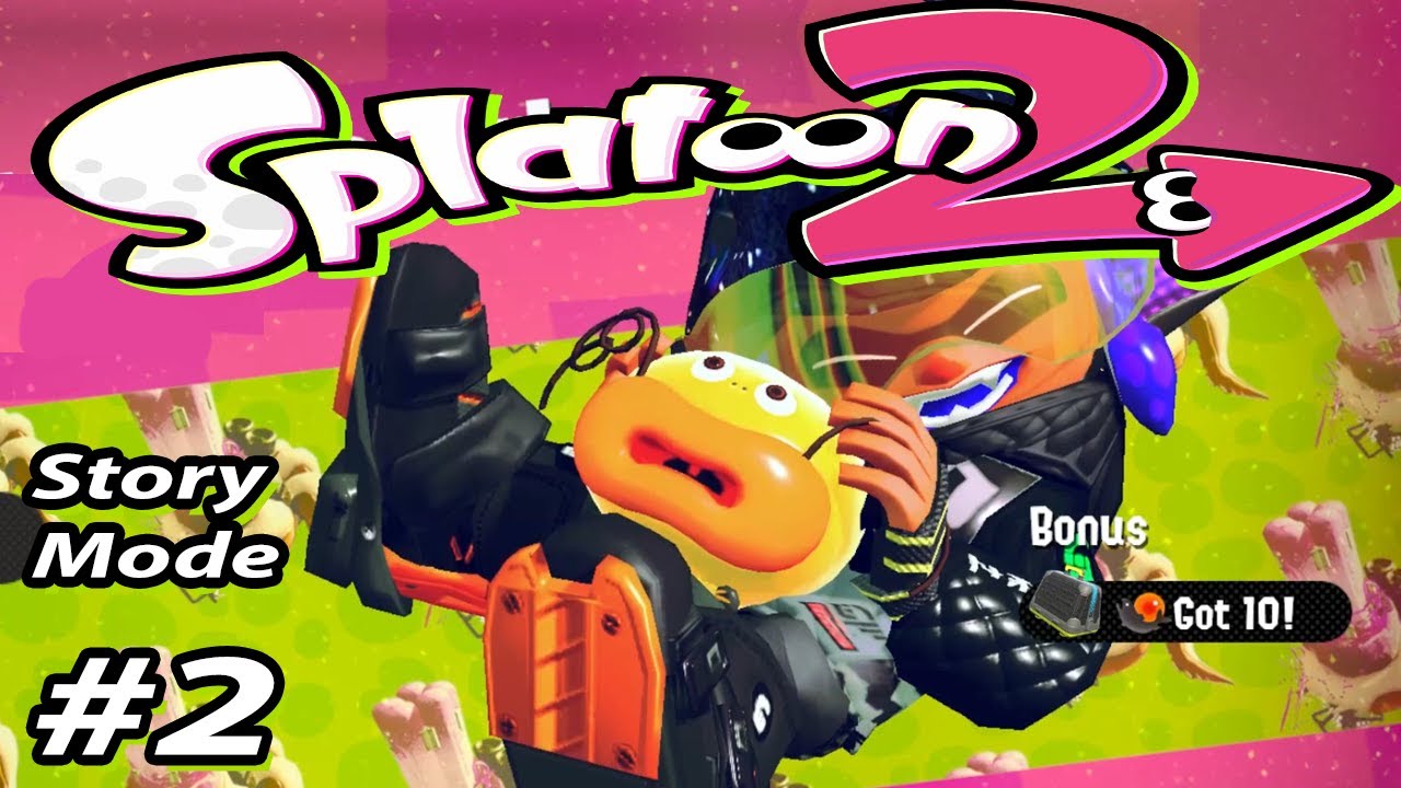 Splatoon 2 - Story Mode - 2 - Fishy Sardinium - YouTube