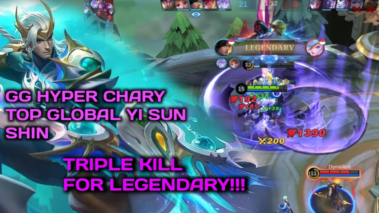 GG HYPER CHARY TOP GLOBAL YI SUN SHIN!!!DI SUPORT ANGELA AUTO KILL#Ratu ...