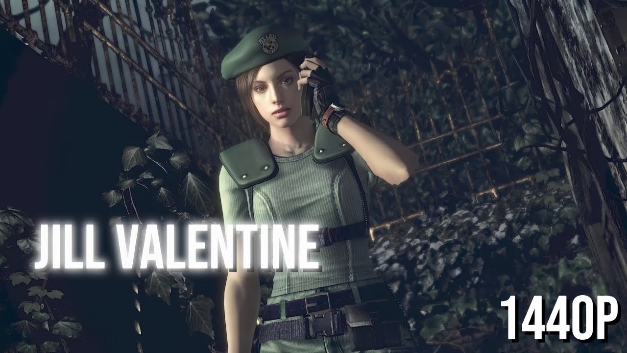 Jill Valentine (Resident Evil 1 Remake) Scenepack | 1440p - YouTube