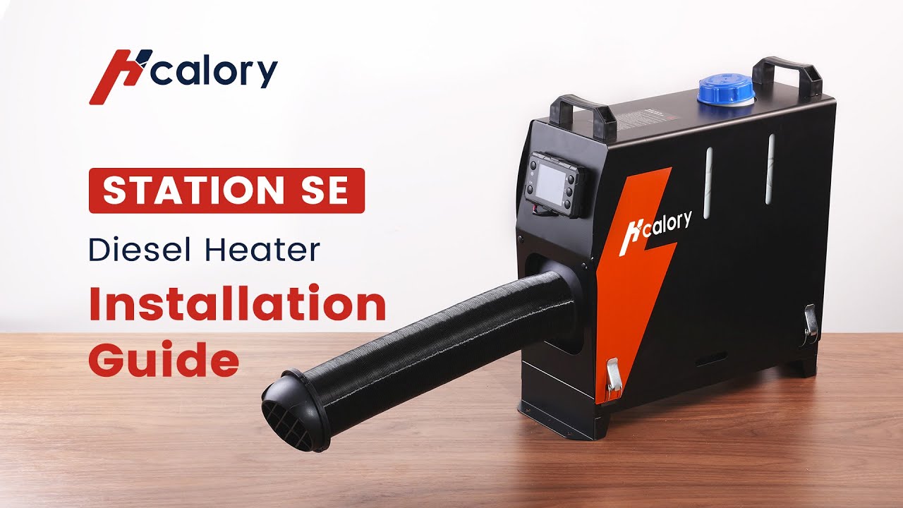 Hcalory 2025 Station SE Diesel heater installation video | Step-by-Step ...