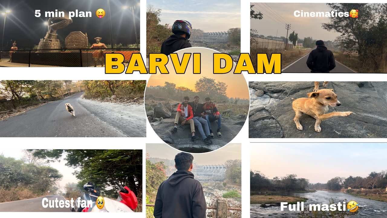 BARVI DAM 🌊| BADLAPUR | FUNNY VLOG 🤣| CUTEST FAN 🥹 | ROHANCHALKEVLOGS ...