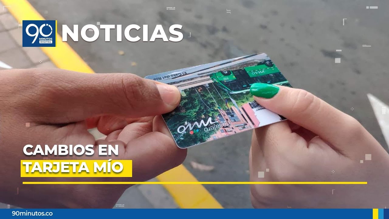 ¿Qué cambios habrá en la tarjeta del MÍO? - YouTube