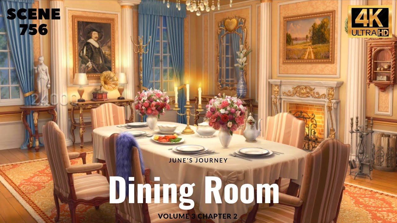June's Journey Scene 756 Vol 3 Ch 2 Dining Room *Full Mastered Scene ...