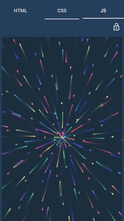 Amazing Multicolor Fireworks with help HTML and CSS#html #css - YouTube