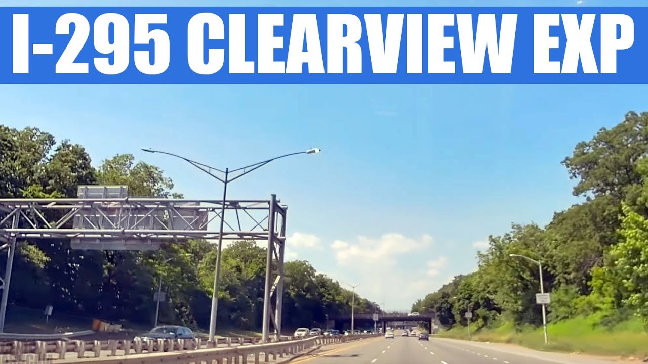 I-295 drive: Clearview Expressway drive entire length from Grand ...