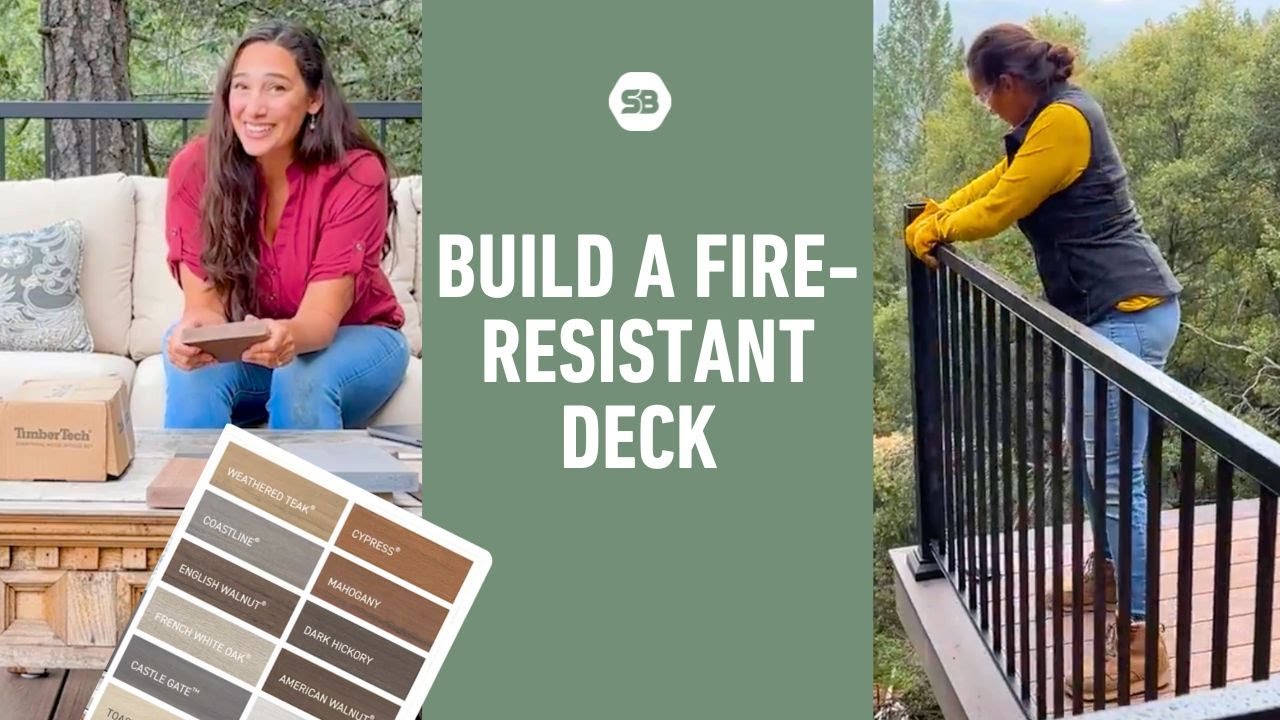 Best Decking Material for Fire Safety - YouTube