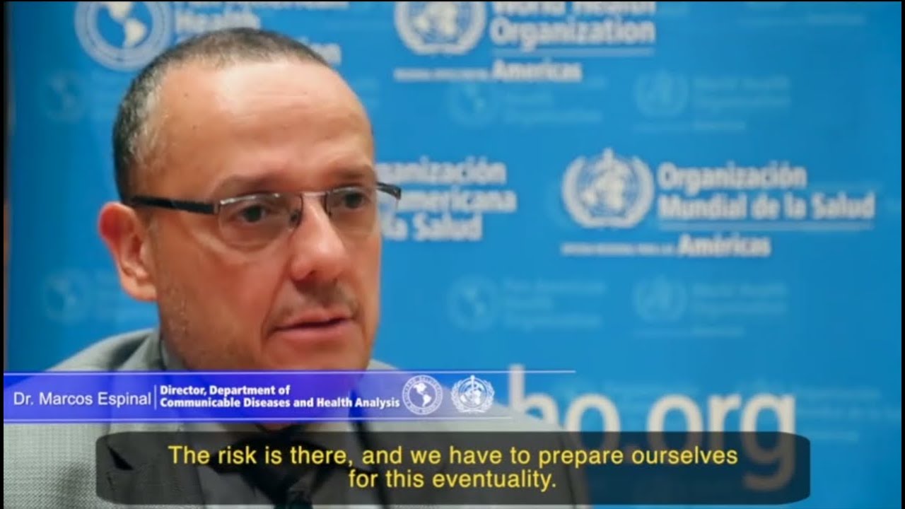 Ébola: Preparación y respuesta en las Américas". Dr. Marcos Espinal ...