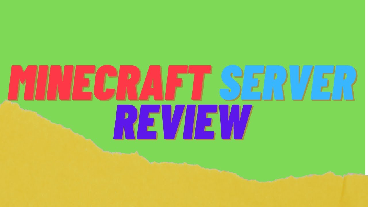 Minecraft Server Review - YouTube