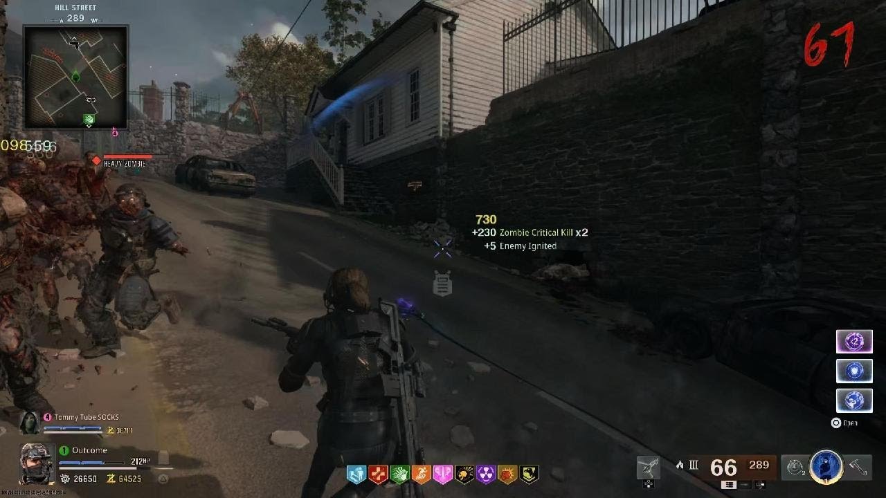 COD BO6 Zombies: Round 68 - YouTube