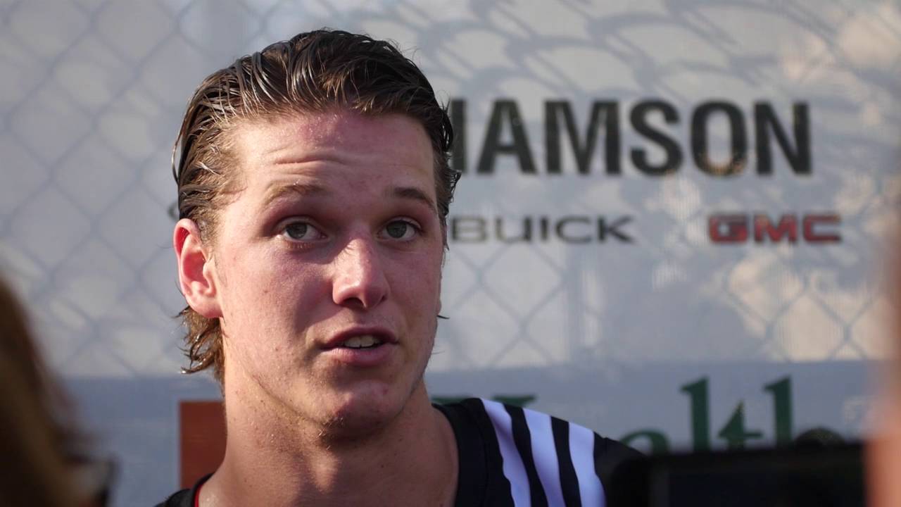 Evan Shirreffs | Post Camp Presser | 8.4.16 - YouTube