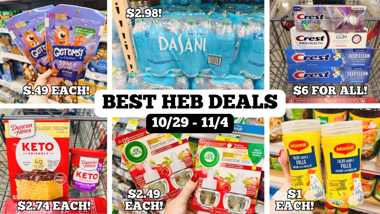 CHEAP HEB COUPON DEALS | EASY DEALS TO SAVE MONEY | LEARN TO COUPON AT ...