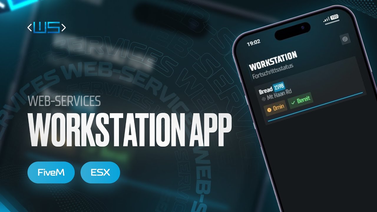 [FiveM/ESX] Workstation LB Phone App - ws_workstation-app - YouTube