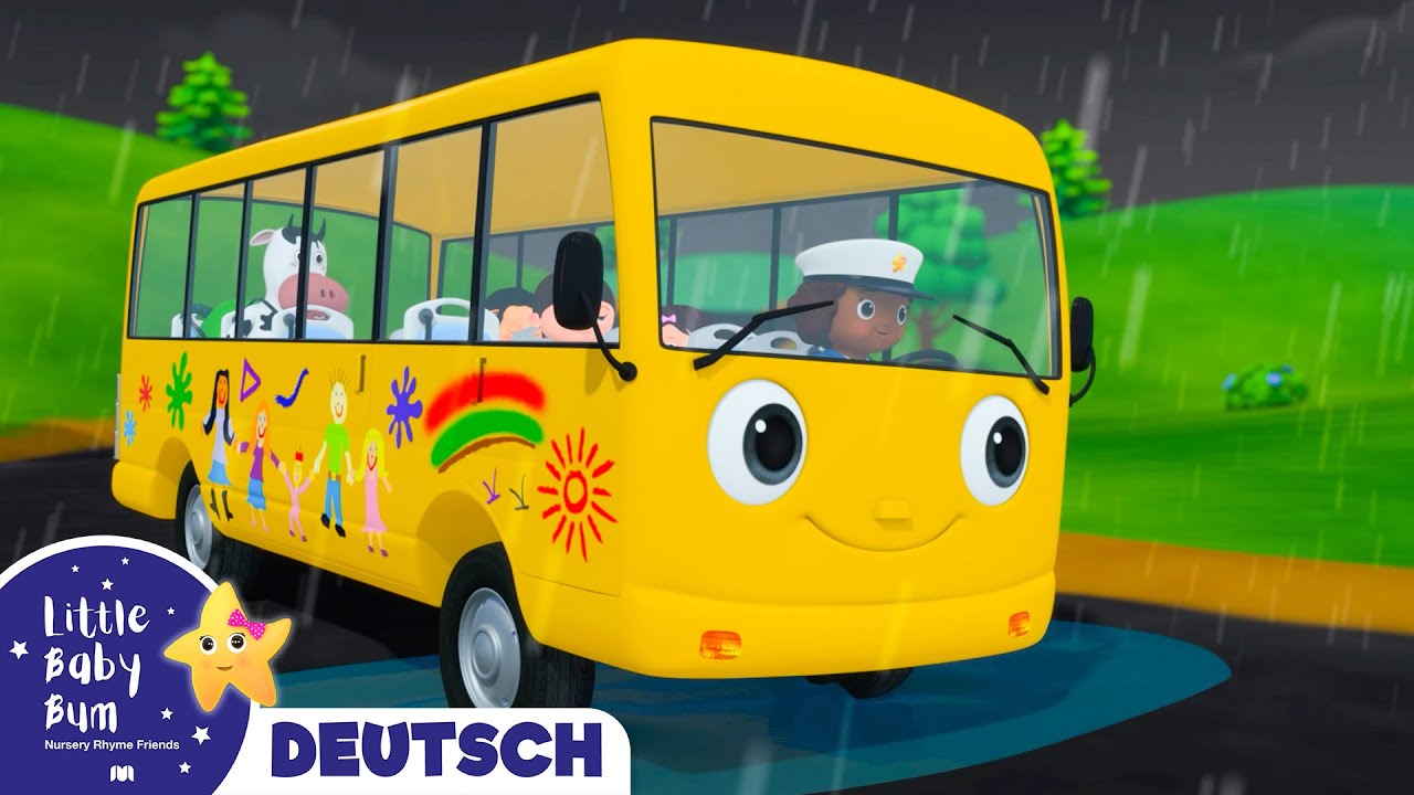 Die Räder vom Bus Regen Medley! | Kinderlieder | Little Baby Bum ...