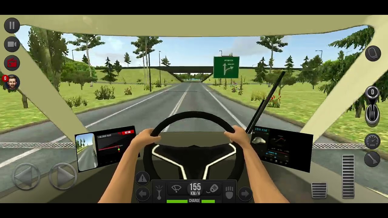 TRUCK SIMULATOR GAME KAMION - YouTube