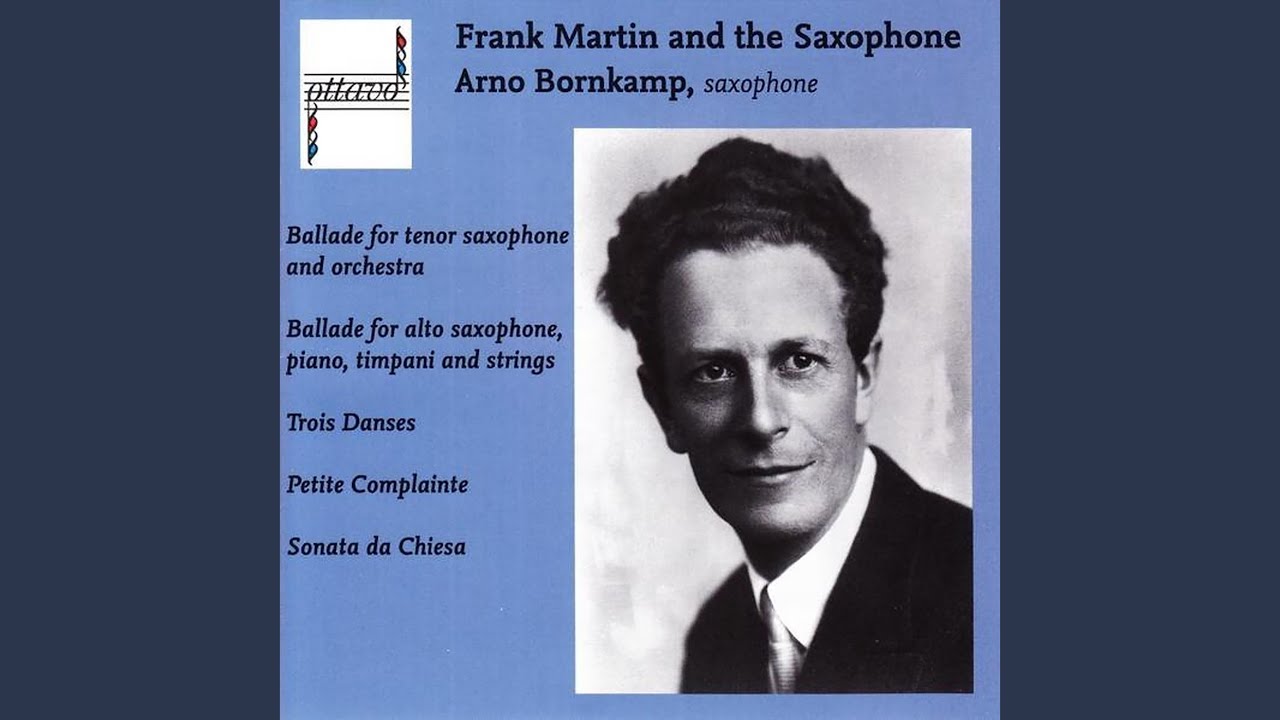 Ballade for tenor saxophone and orchestra (orig. trombone, 1940-1963 ...
