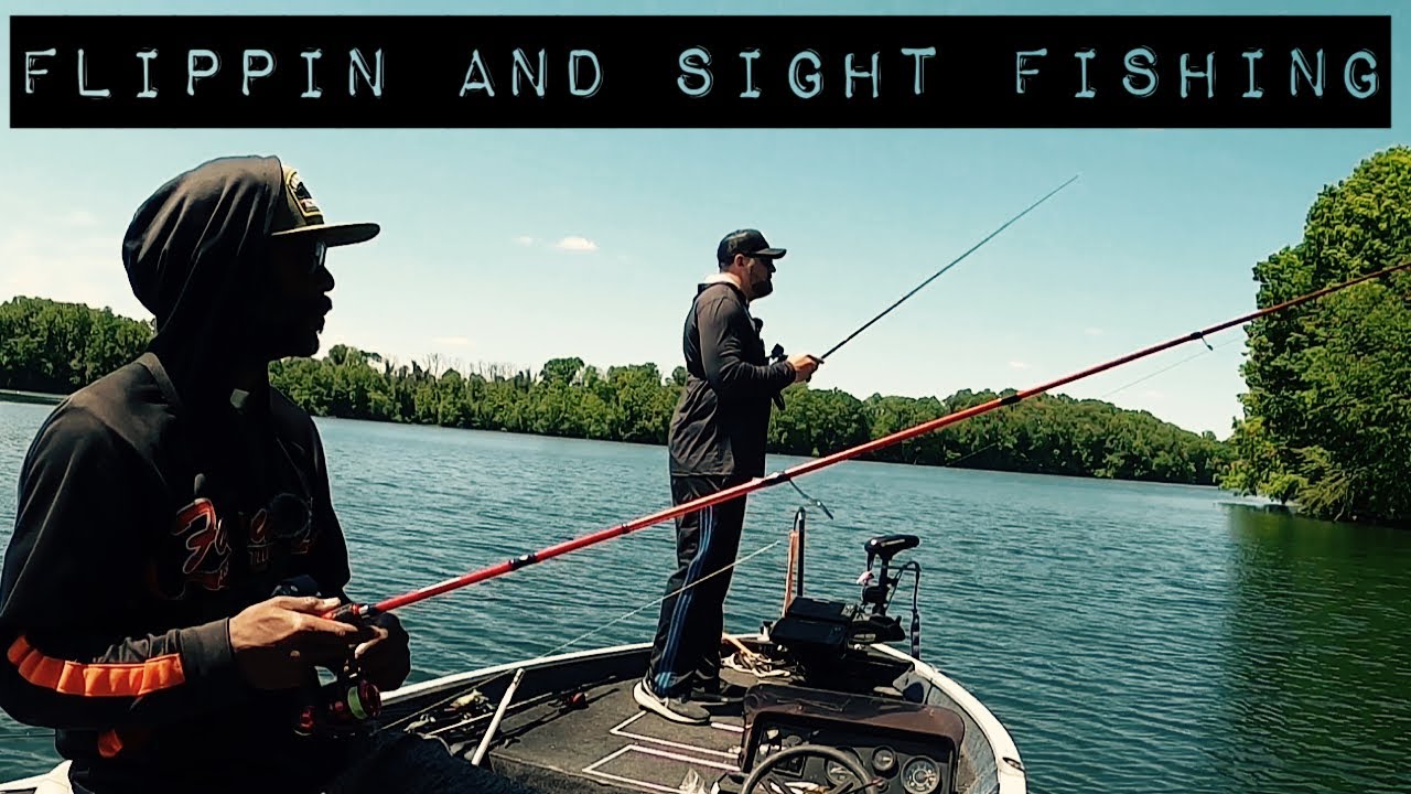 Marsh Creek Fishing in the Post Spawn - Shallow Flipping and Sight ...