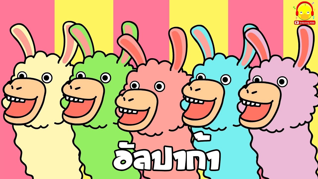 เพลงอัลปาก้า Alpaca song - YouTube