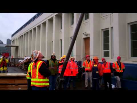 MOHAI Moves the Periscope: Part II, Installation in the Armory