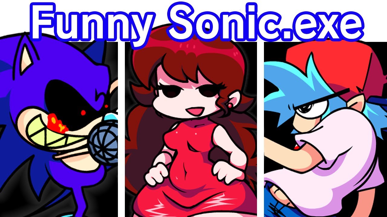 Friday Night Funkin' VS Funny Sonic.exe & Funny Ending | Boyfriend w ...