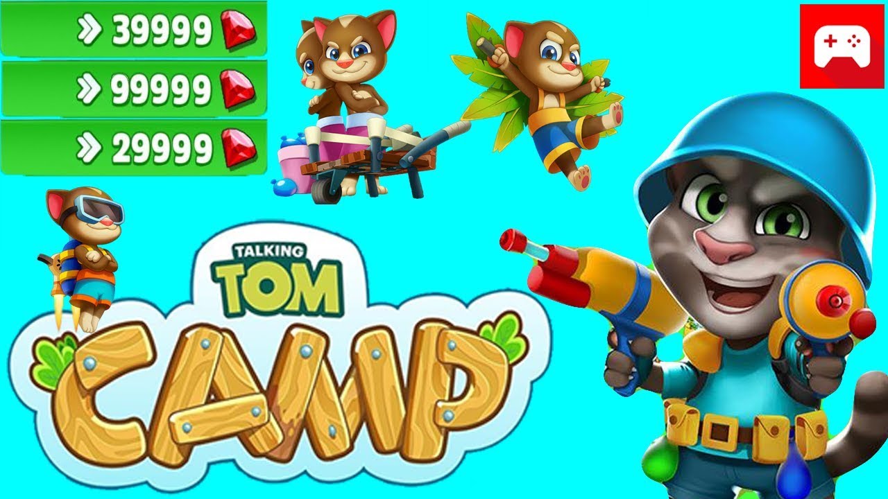Talking Tom Camp Android Gameplay Walkthrough Part 31 - Talking Tom and ...