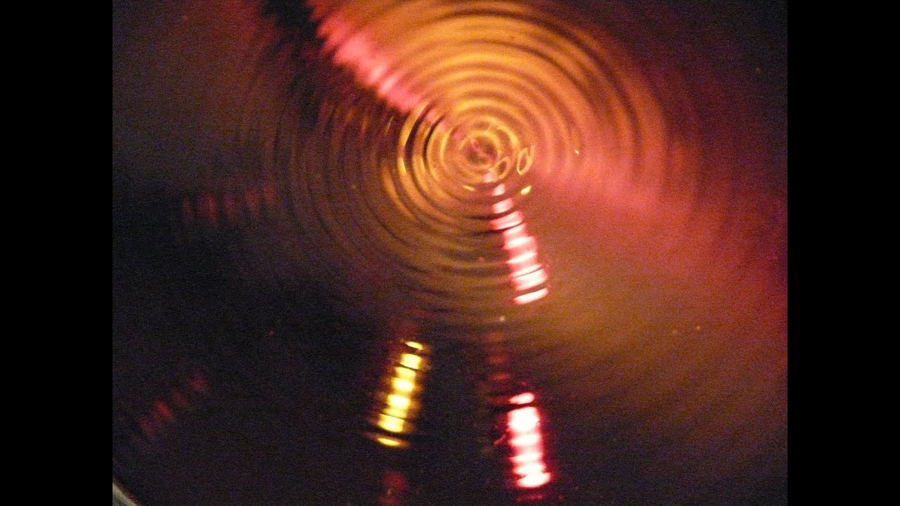 [TOY water part II ] Amazing sound frequency patterns in water - YouTube