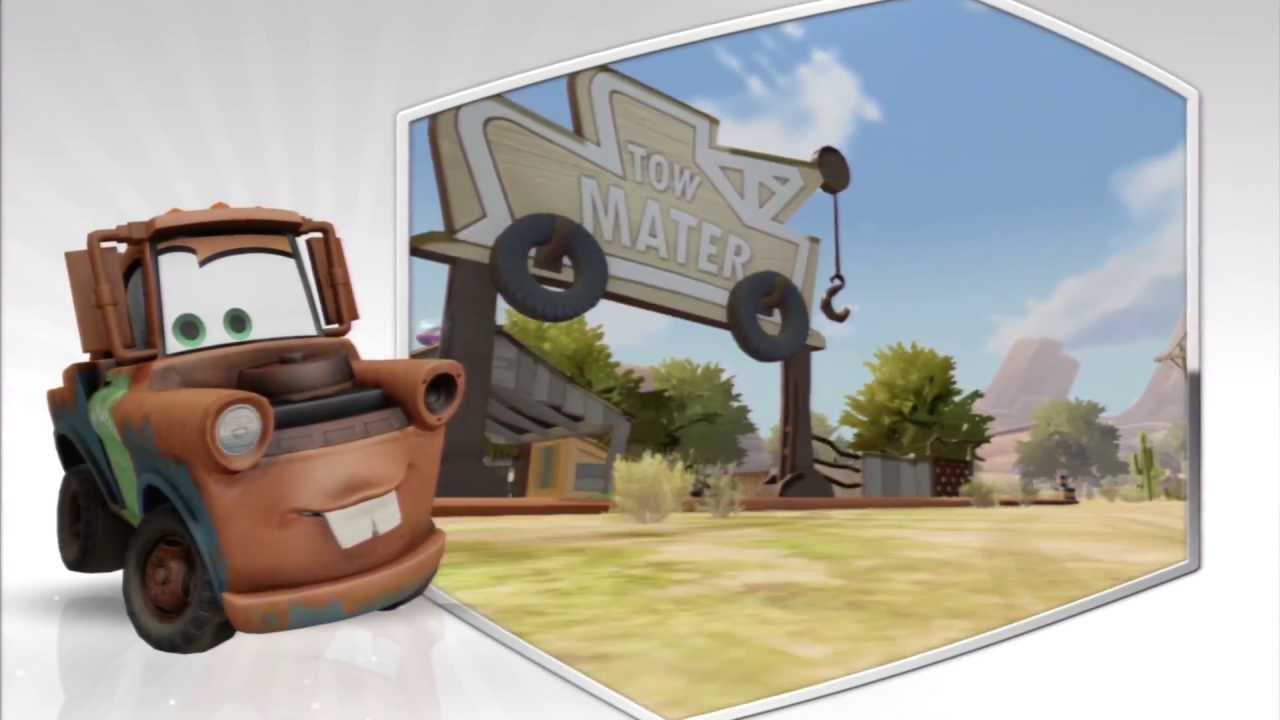 Disney Infinity - Mater Character Gameplay - Series 1 - YouTube