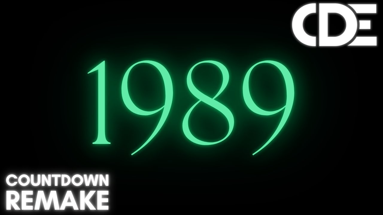 WNSR 1989 Countdown Remake - YouTube