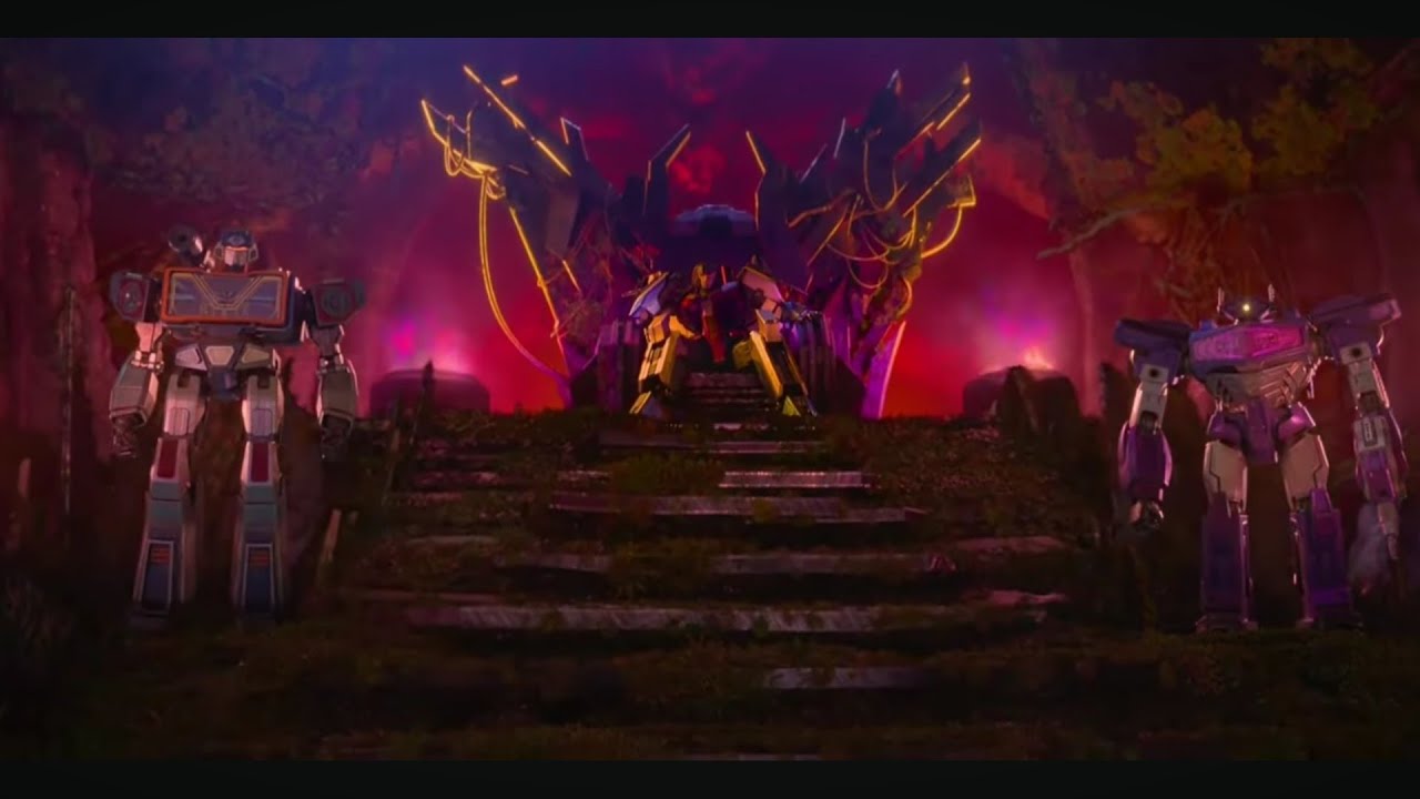 transformers one meeting the cybertronian high guard crossover - YouTube