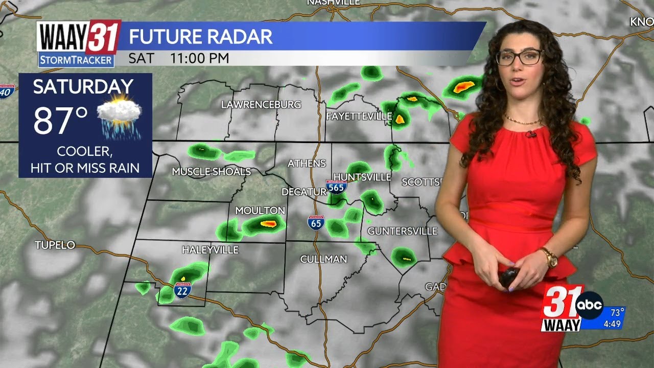 Grace is tracking this weekend's rain chances - YouTube