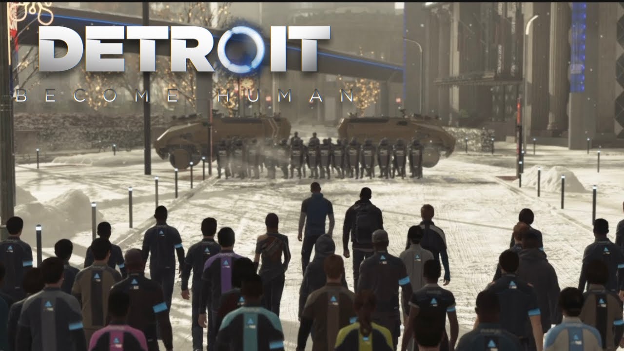 240 Android March (Detroit: Become Human) - YouTube