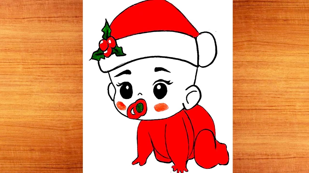 How to Draw a Cute Baby Boy 👶 | Easy Pencil Drawing for Beginners ️ ...