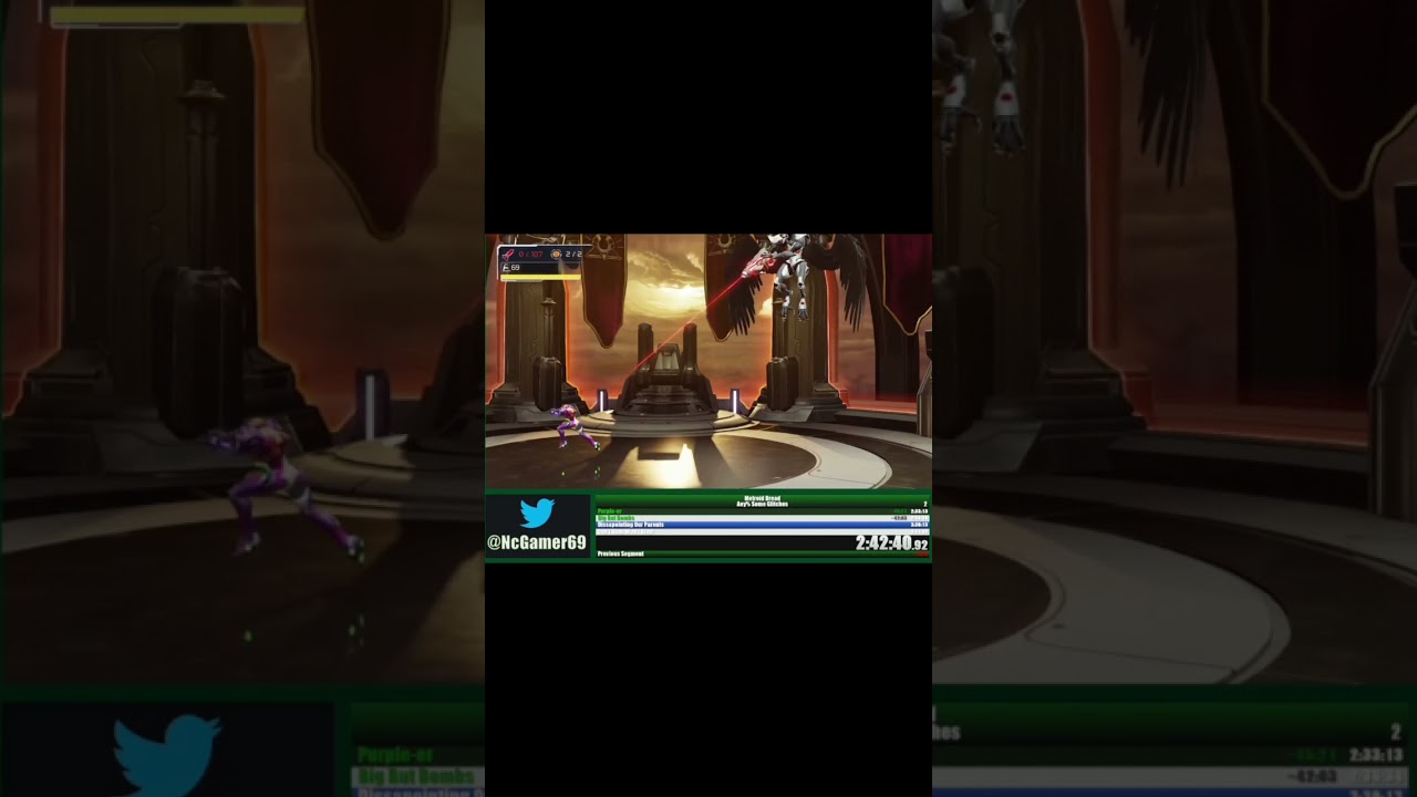 Metroid Dread Bird Dad Fight Gone Wrong! #metroid #speedrunfails - YouTube