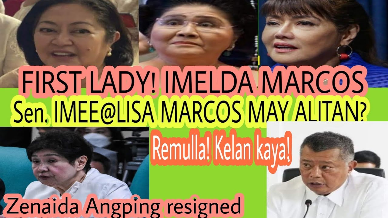 Pamilyang Marcos May Alitan/Naida Angping/Remulla! - YouTube