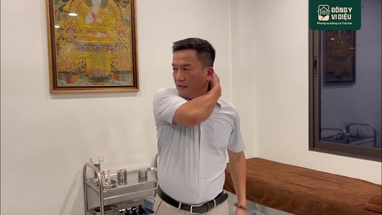 Bài tập điều trị đau cổ vai cấp do nhiễm lạnh, làm việc sai tư thế | BT6 - YouTube