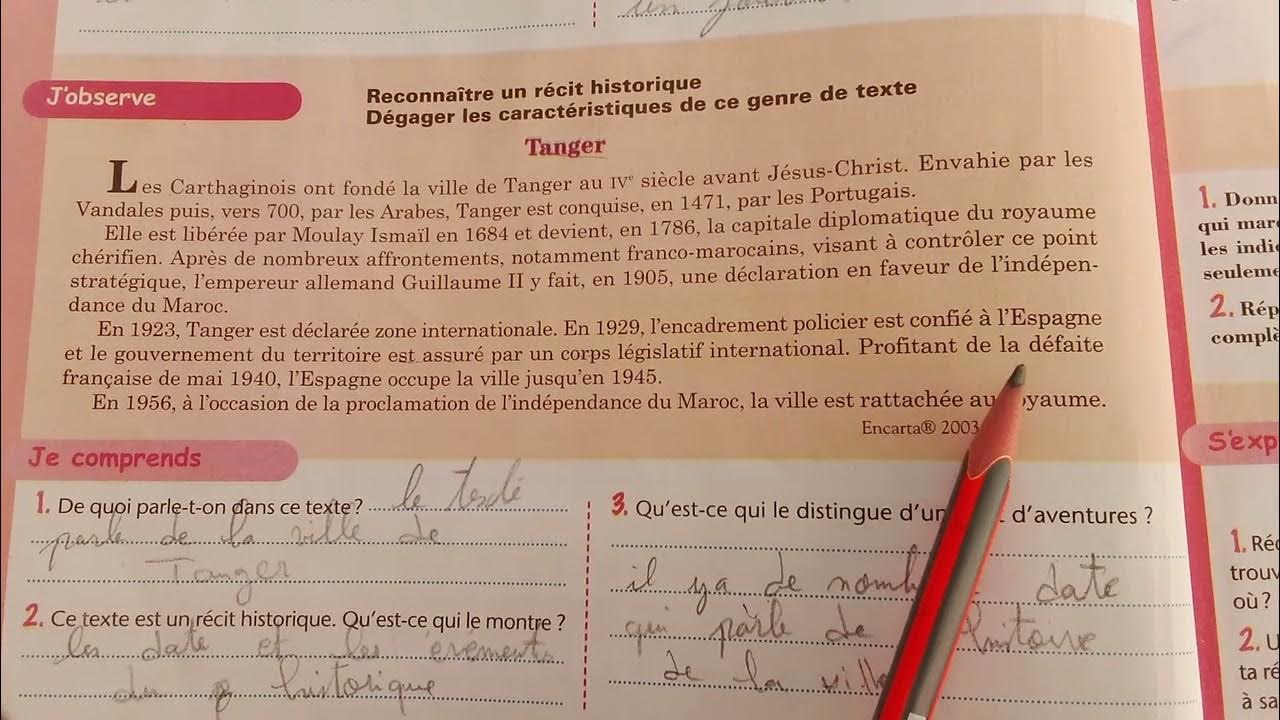 #lecture , 1 AC l'heure du français, l'heure du français page 28 ...
