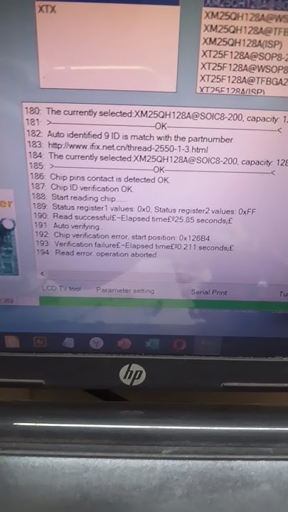 Read error. Operation aborted. Rt809f bios programmerbeeror and solution # ...